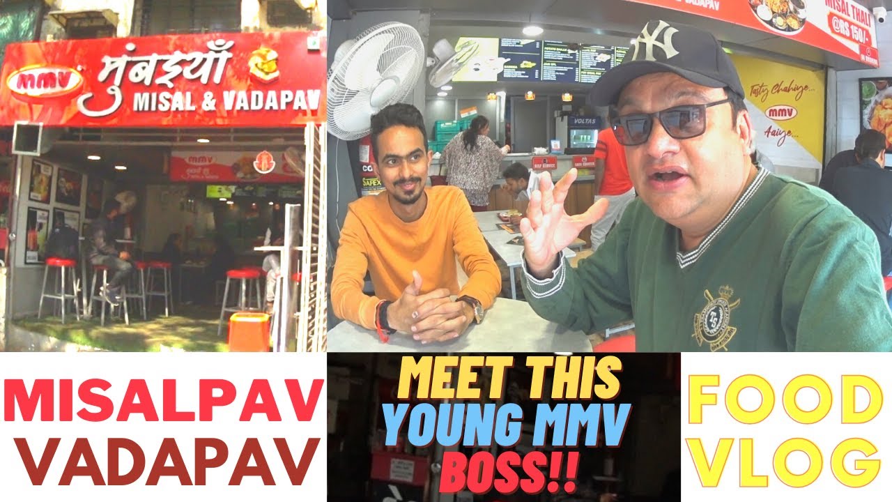 MUMBAIYA MISAL & VADAPAV | MMV | AHMEDABAD | FOOD VLOG - YouTube