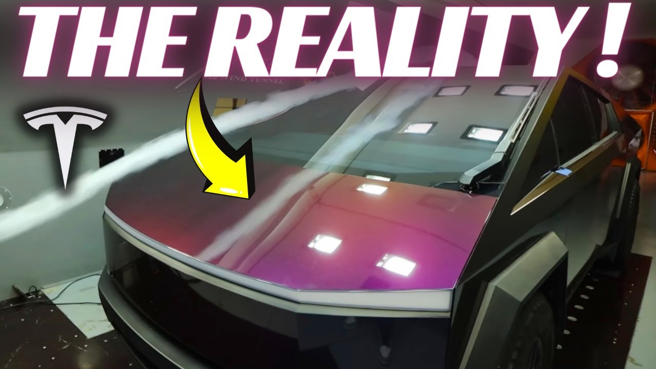 Validating Tesla's Cybertruck Drag Coefficient Claims in a Wind Tunnel ...