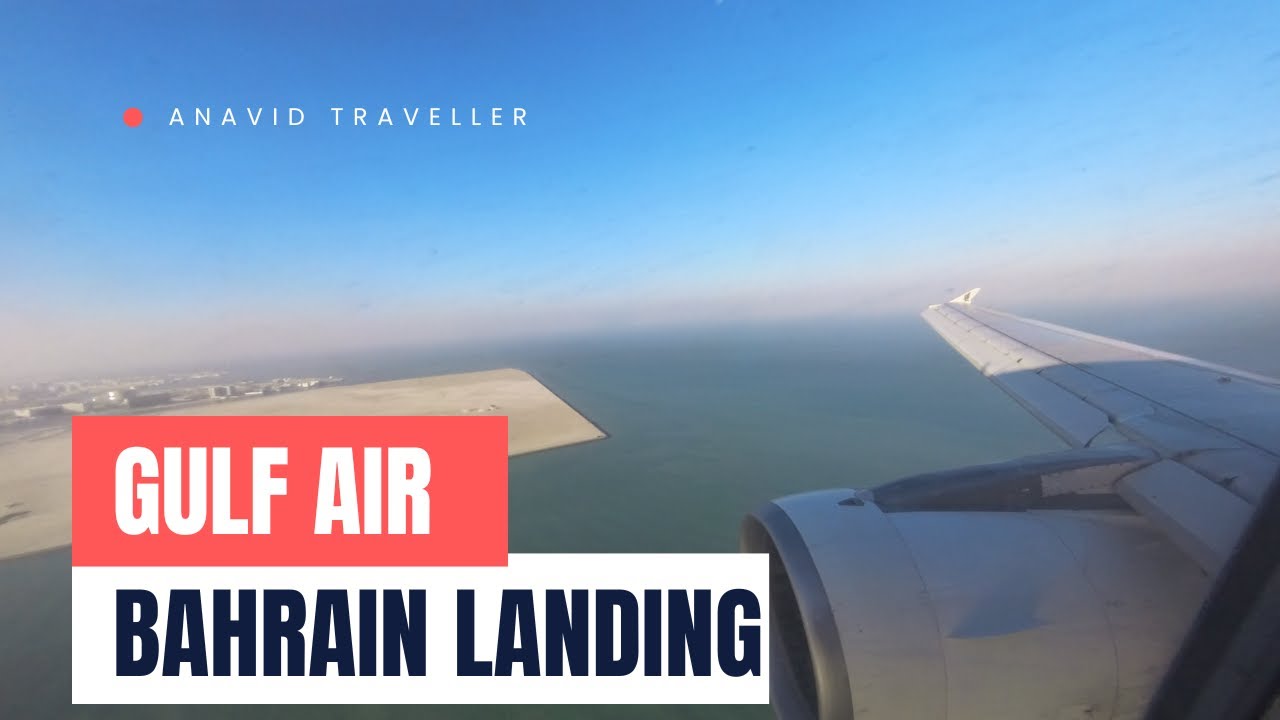 Gulf Air A320 Landing at Bahrain International Airport | Stunning Views ...