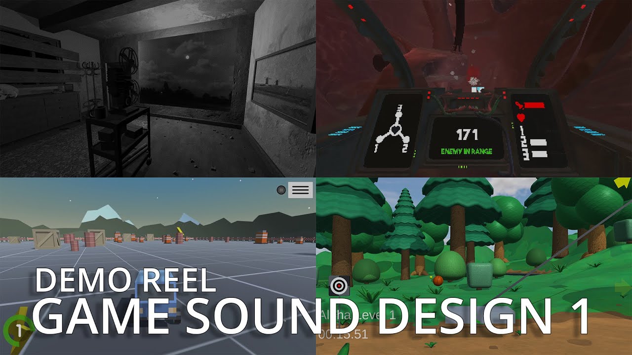 Demo Reel | Game Sound Design in 5 Genres - YouTube