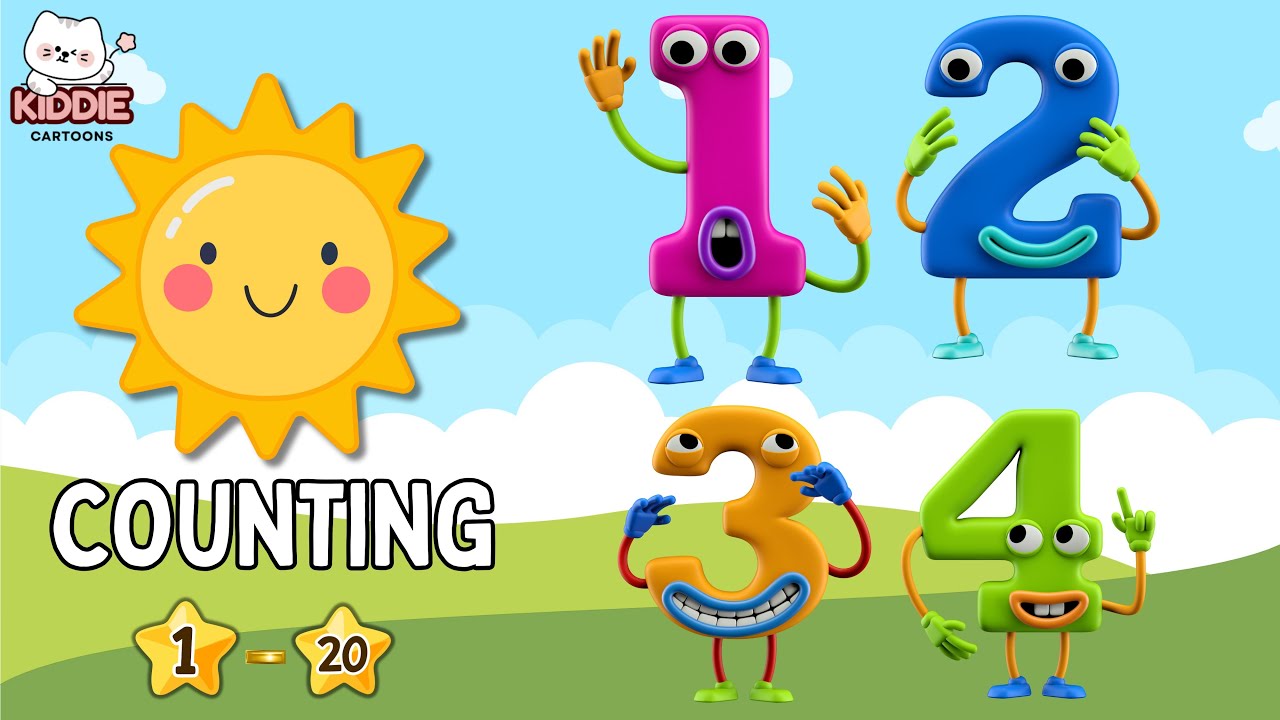 Counting 1-20 song | Learn Counting | Numbers songs for kids | Pre ...