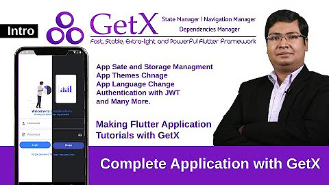 Flutter GetX Tutorial in English - YouTube