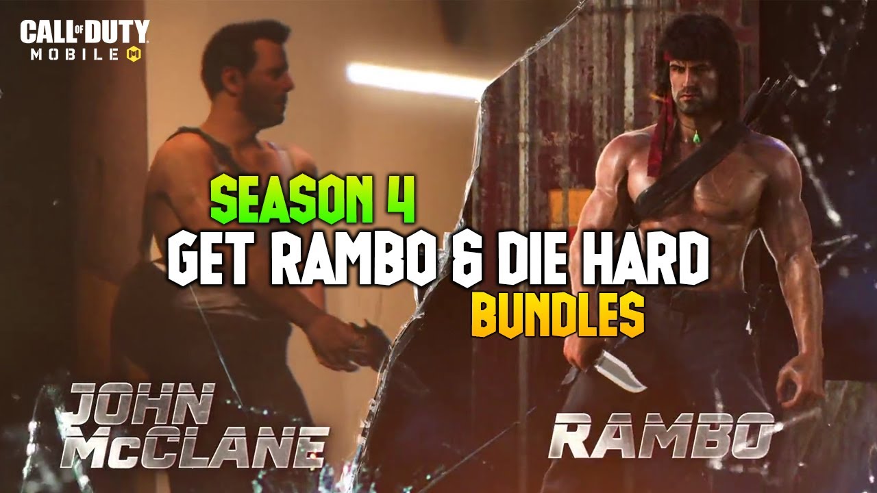 RAMBO & JOHN McCLANE BUNDLE COD MOBILE | CALL OF DUTY MOBILE GET RAMBO ...