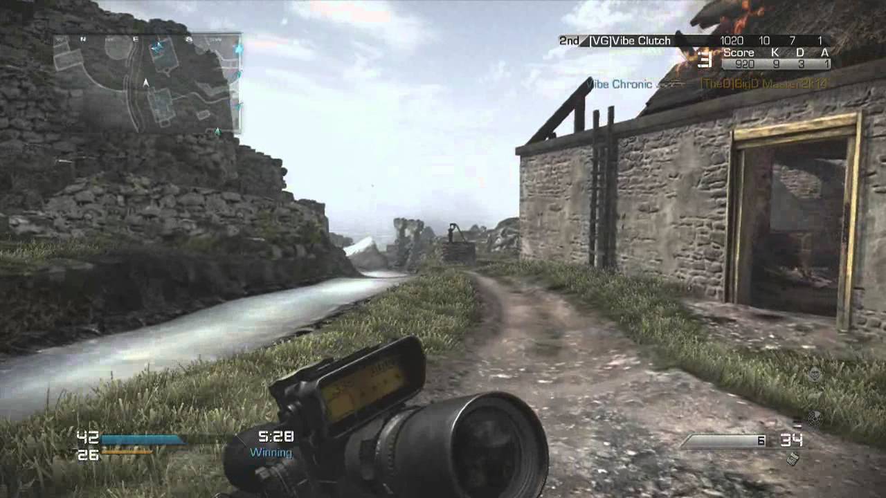 Call Of Duty: Ghosts: Stonehaven-Sniper gameplay - YouTube