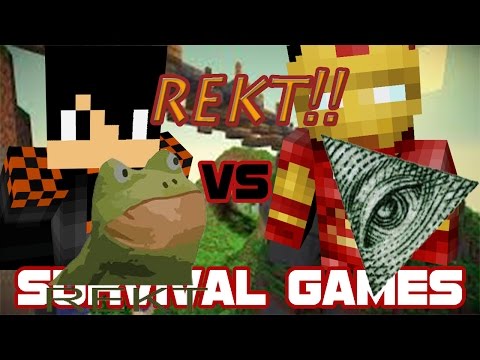 Minecraft Survival Games|2.Bölüm|Rekt!!!ve Gaz!!