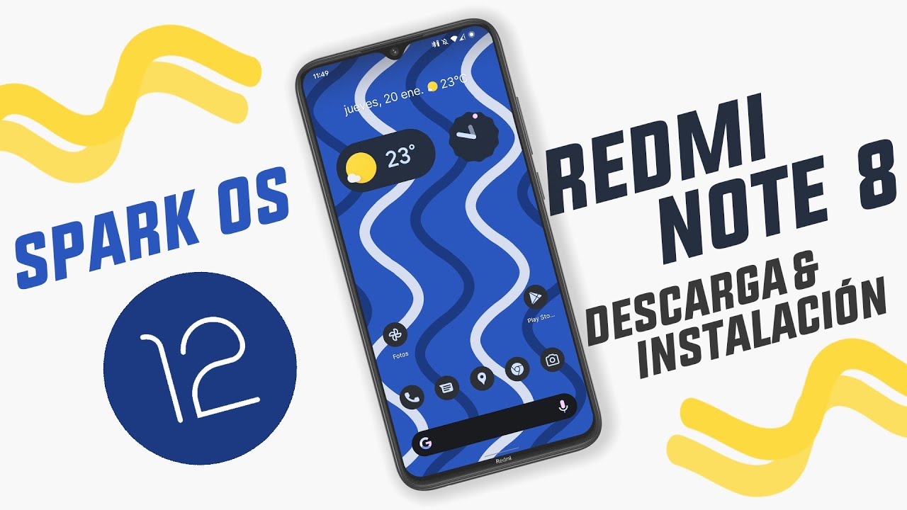 Descarga e instalación⚡️Spark OS⚡️Redmi Note 8-8T | Android 12 ...