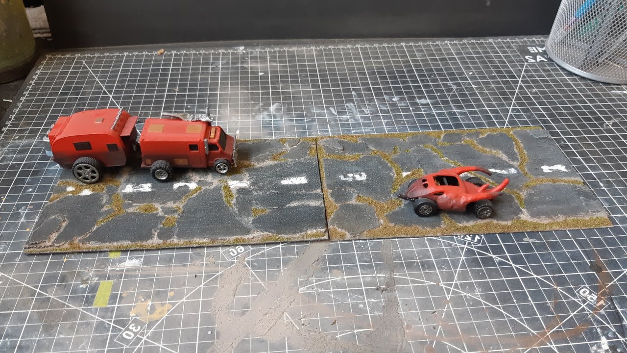 Modular Road Tiles for Wargaming - YouTube