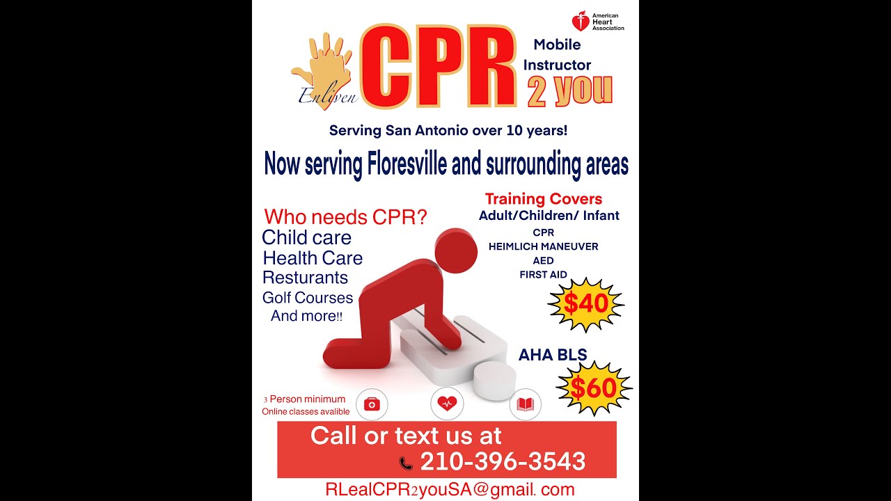 Adult, Child and Infant CPR Training - YouTube