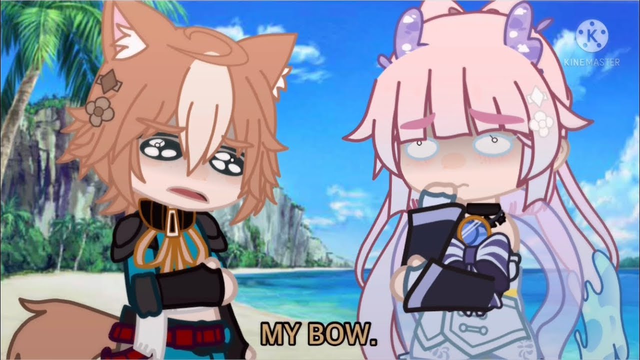 My Bow..||Skit||Gacha Club||Genshin Impact - YouTube