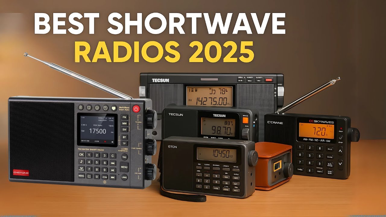 Best Shortwave Radios 2025 🔥 Top 5 Portable Digital Radios Reviewed ...
