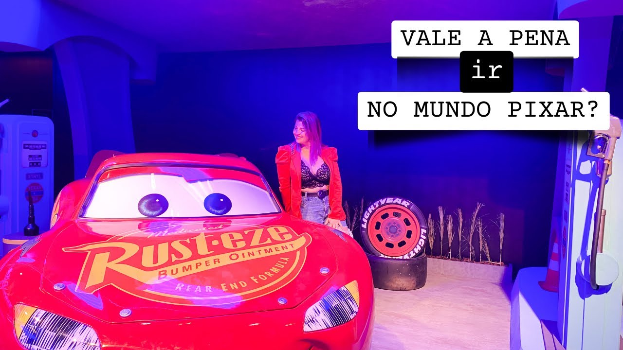 TOUR PELO MUNDO PIXAR NO SHOPPING ELDORADO - YouTube