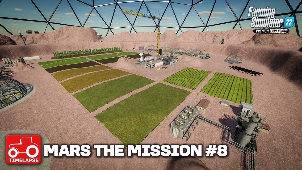 MORE HARVESTING AND EQUIPMENT UPGRADES!! Mars The Mission FS22 ...