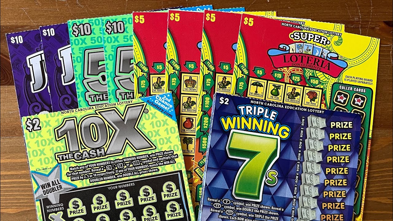 $100 in NC Scratch-offs! 🌟BONUS WIN On The First Ticket!🌟 - YouTube