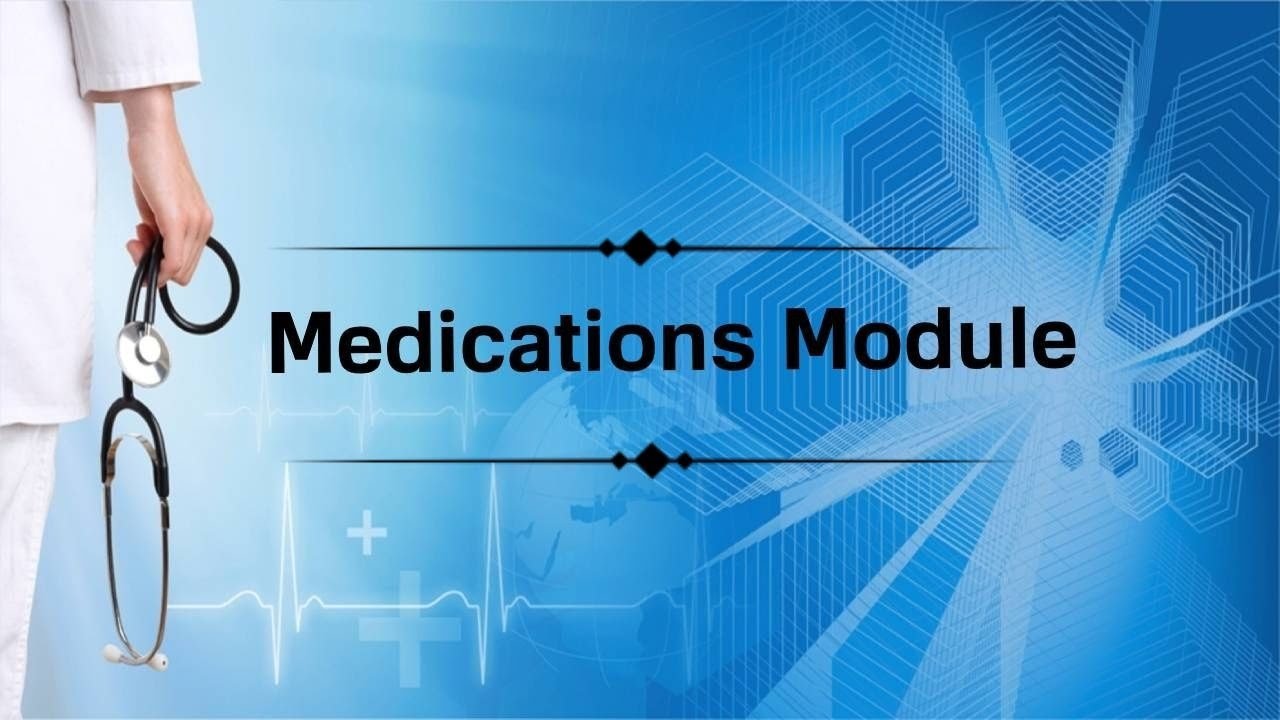 How to work with #Medications Module - #75Health #EMR Software - YouTube