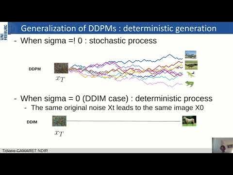 Faster Diffusion - presentation of the Denoising Diffusion Implicit Models paper - YouTube