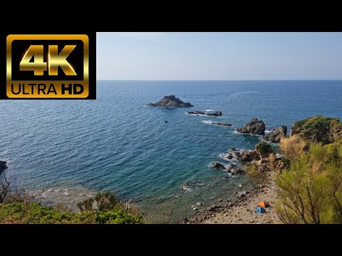 شاطئ أفتيس - كورنيش جيجل - العوانة - جيجل - الجزائر - Aftis beach - Jijel's Corniche - Algeria - 4K