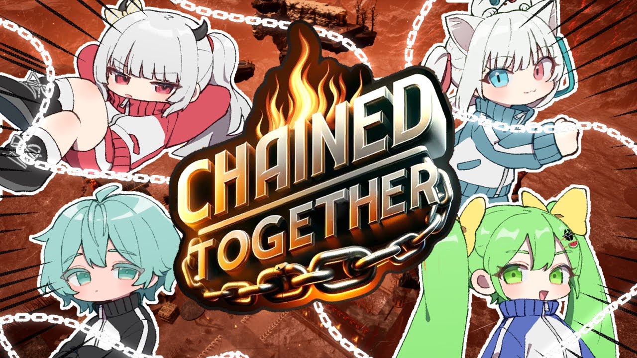 【CHAINED_TOGETHER】絆で繋がれ！道連れアクション【最V/vtuber】 - YouTube