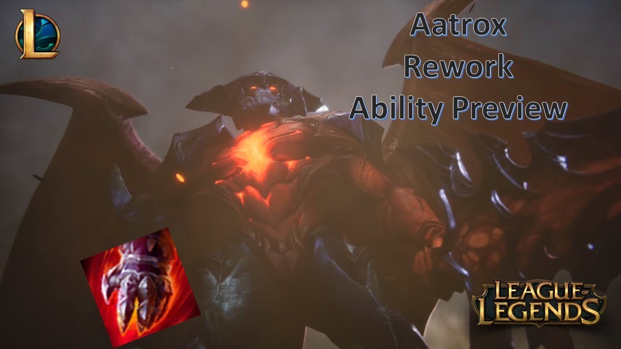 Aatrox Rework Ability Preview | Trying to explain it [League of Legends ...
