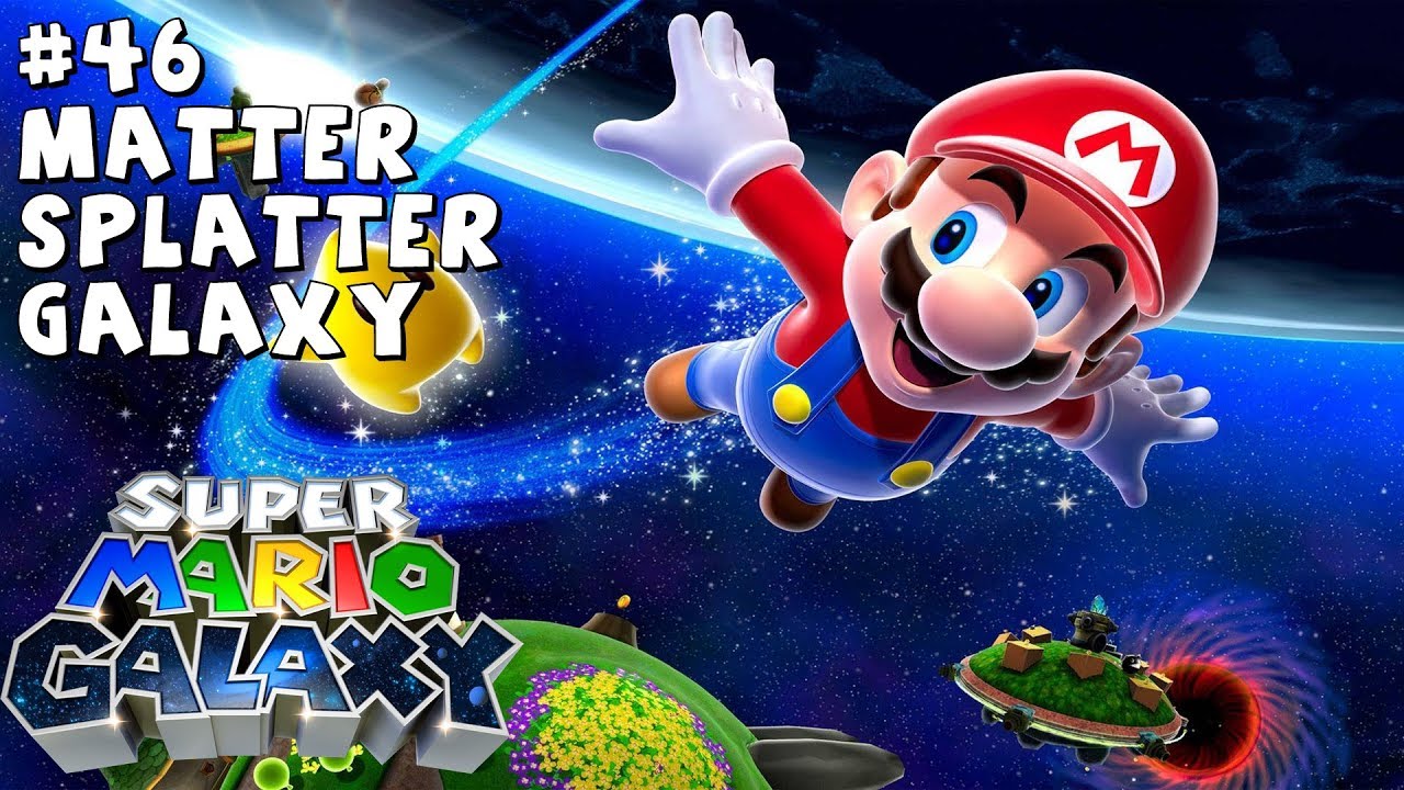 Super Mario Galaxy - #46 - Matter Splatter Galaxy - No Commentary - YouTube
