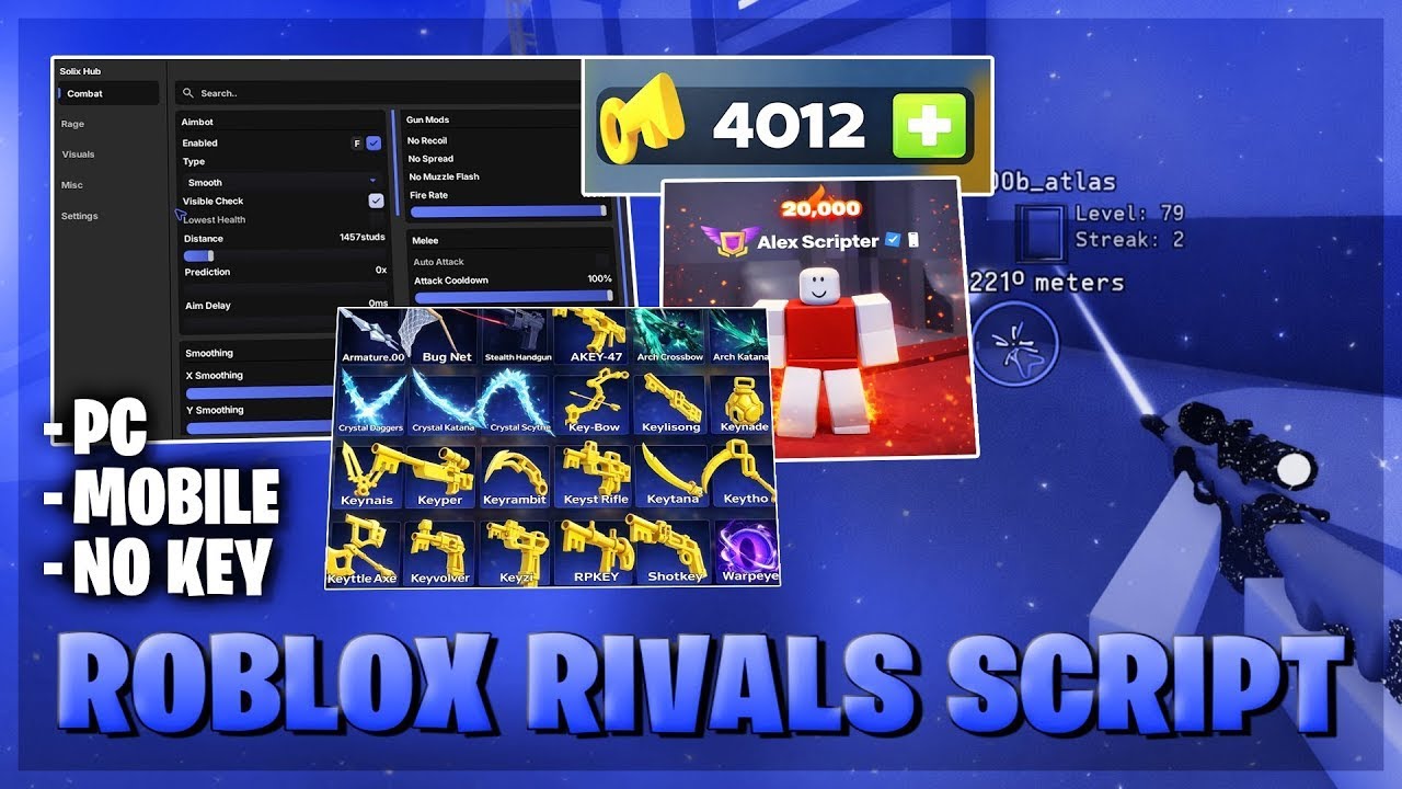 [FREE] Rivals Script – NO KEY | AIMBOT | UNLOCK ALL | SILENT AIM | SAFE ...