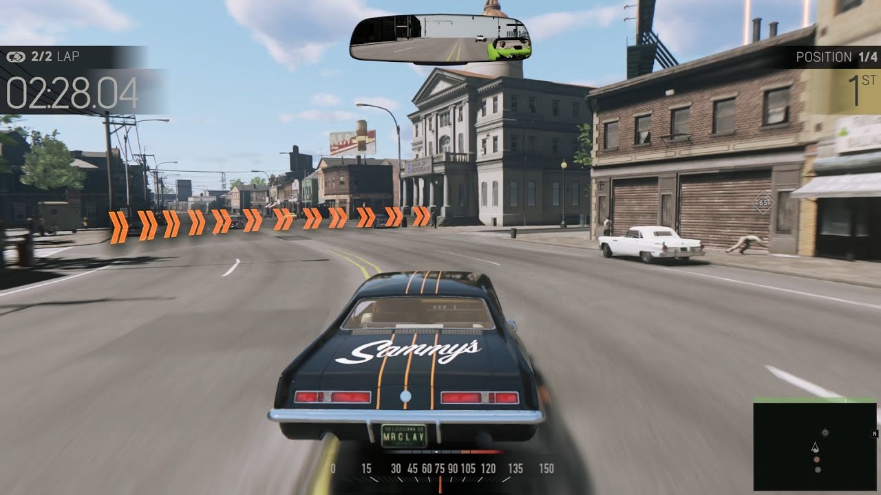 Mafia III DE - PS4 - New Bordeaux Racing - All Races - YouTube