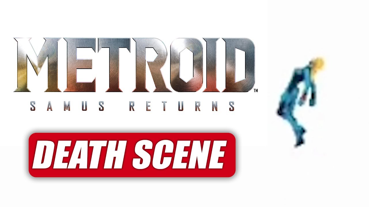METROID Samus Returns DEATH SCENE - YouTube