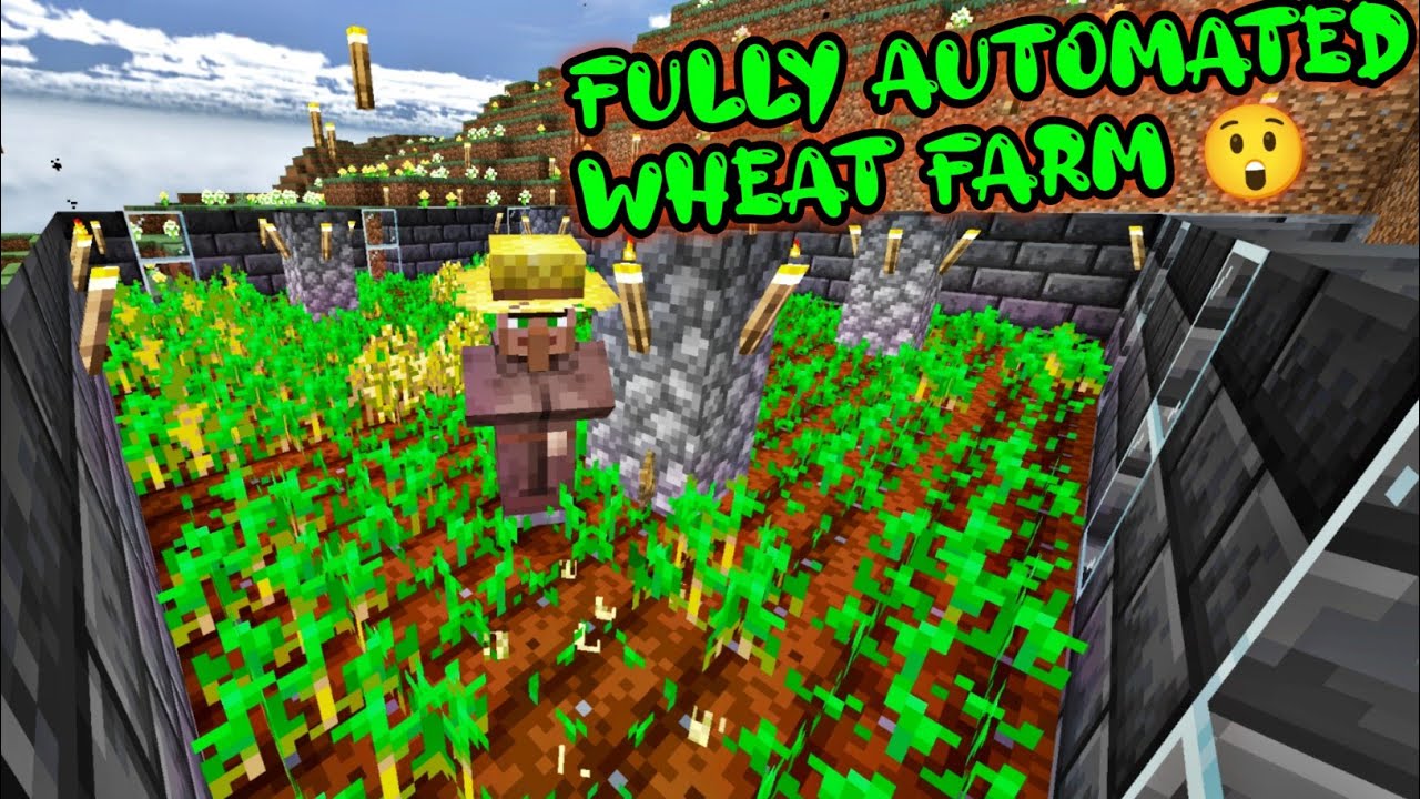 Fully automated wheat farm made in Sonu Kingdom 🔥 #36 - YouTube