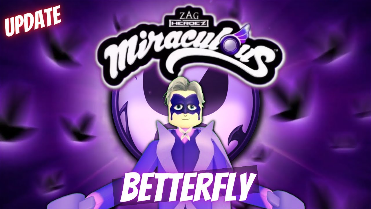 Miraculous Betterfly Gabriel Update Roblox Ladybug RP - YouTube