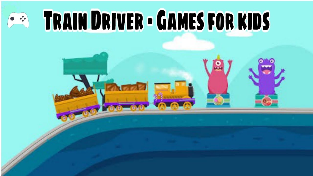 Train Driver - Games for kids live stream - YouTube