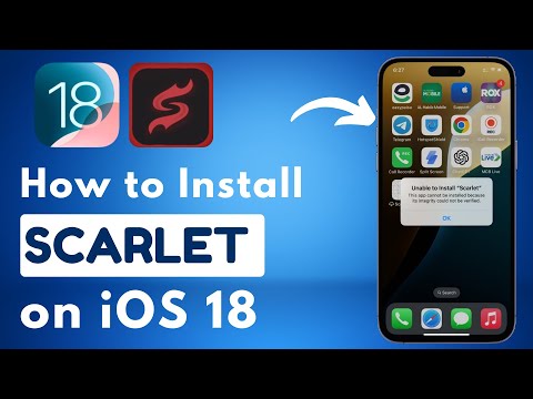 Unable to Install Scarlet on iPhone: iOS 18 Scarlet Download