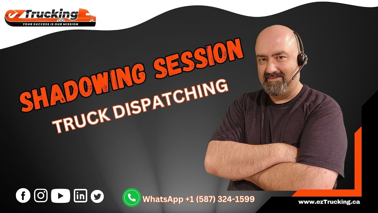 Truck Dispatching Shadowing Session - YouTube