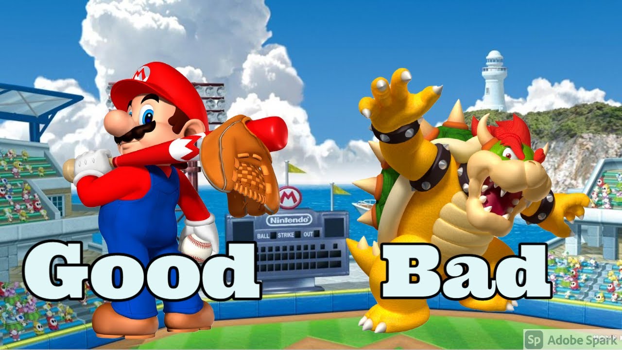 Good Guys Vs Bad Guys (Mario Super Sluggers) - YouTube