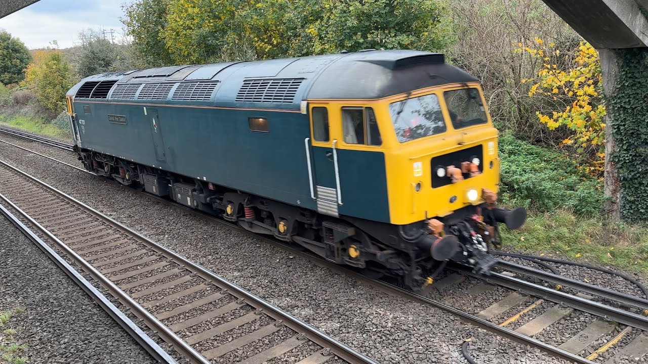 Class 47 | 47727 "Caisteal Dhùn Èideann"| Light Engine | GB Railfreight ...