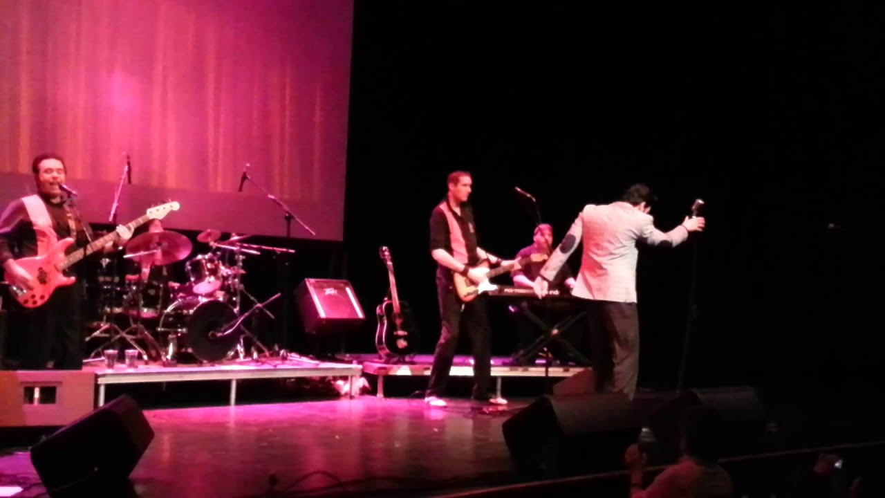 Jamie Hendricks as ELVIS - Hound Dog - YouTube