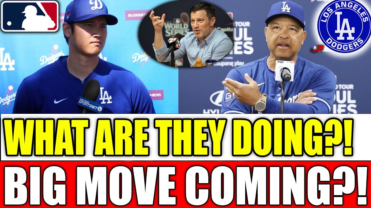 LATEST NEWS: DODGERS REVEAL A BOMBSHELL! A SAD TRADE? Dodgers court a ...