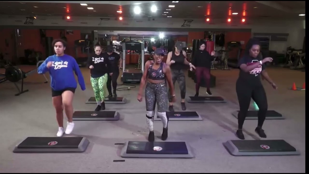 Learn STEP AEROBICS to exercise at home x Xtreme Hip Hop Step with DG ...