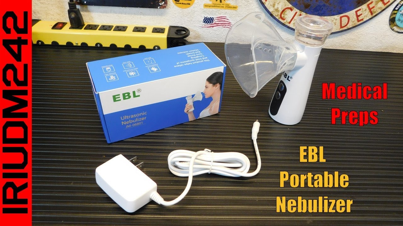 Medical Prep: EBL Handheld Portable Ultrasonic Nebulizer - YouTube