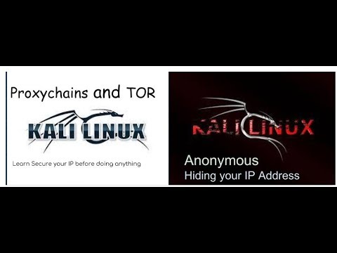 Setup proxy in kali Linux with tor and proxychains - YouTube