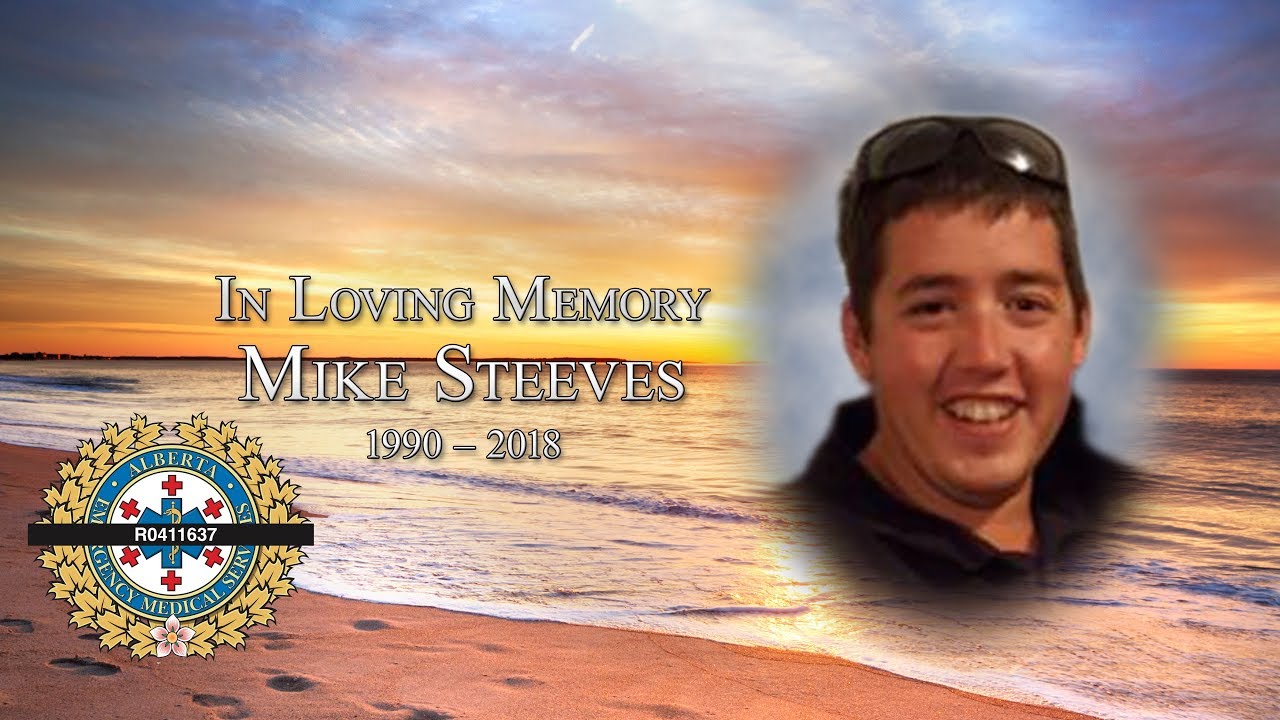 Funeral Service for Michael "Mike" Edwards Steeves - YouTube