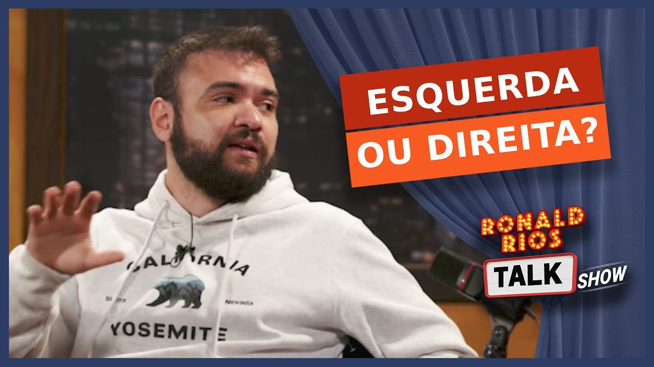 Ronald Rios Apresenta: Tiago Santineli, é de esquerda ou direita? - YouTube