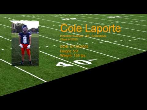 Cole Laporte Highlight Video Innisdale Invaders Highlights - 2019 ...