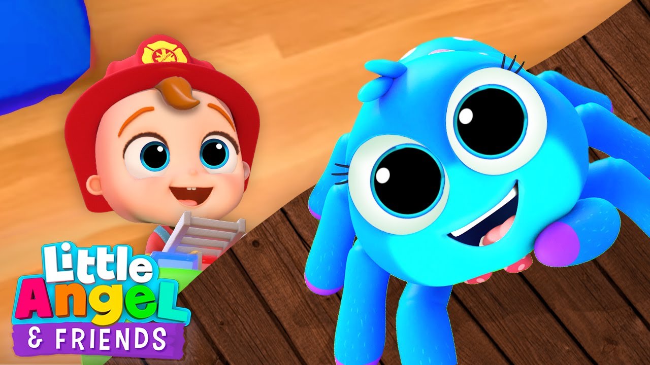 Itsy Bitsy Spider | Classic Nursery Rhyme | Little Angel And Friends ...