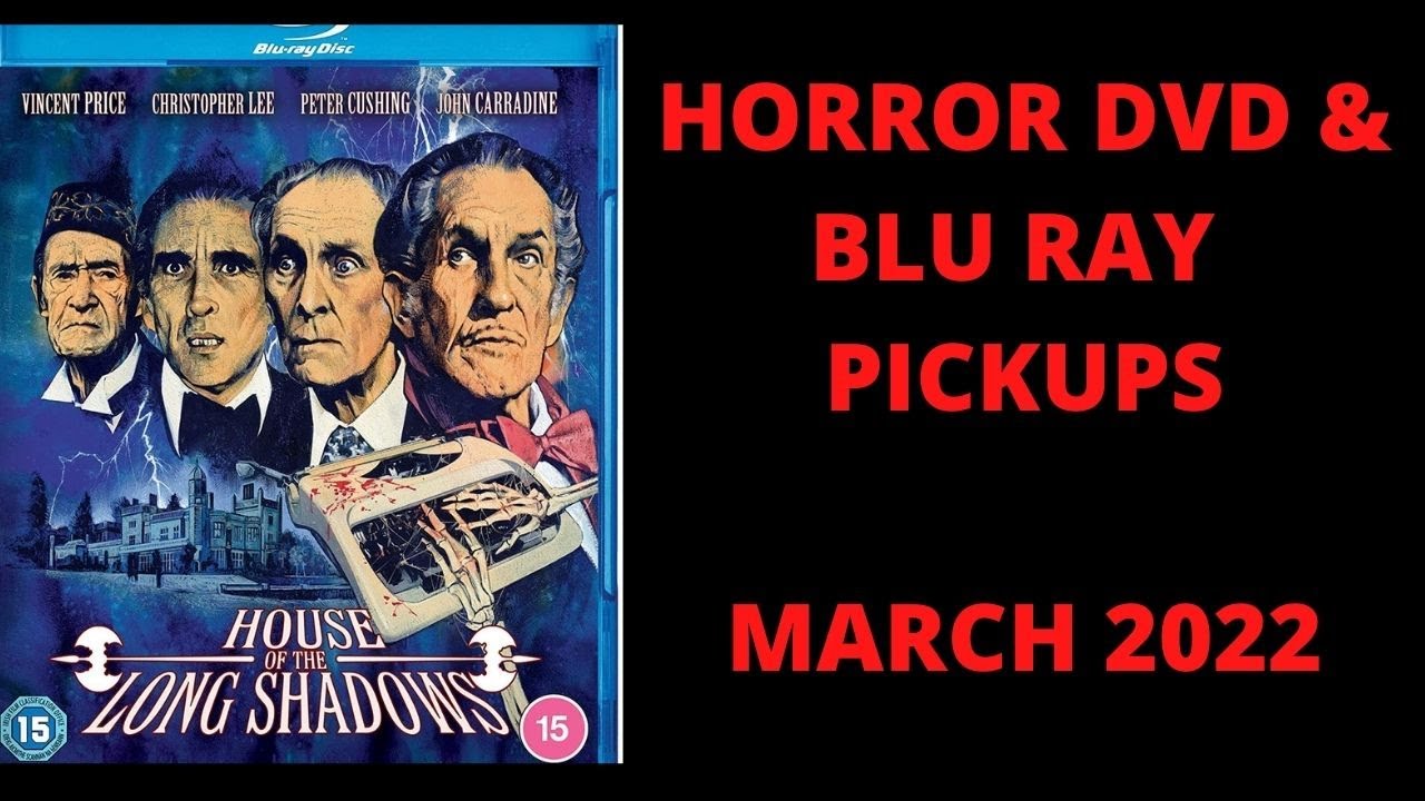 HORROR DVD AND BLU RAY PICKUPS - March 2022 - YouTube