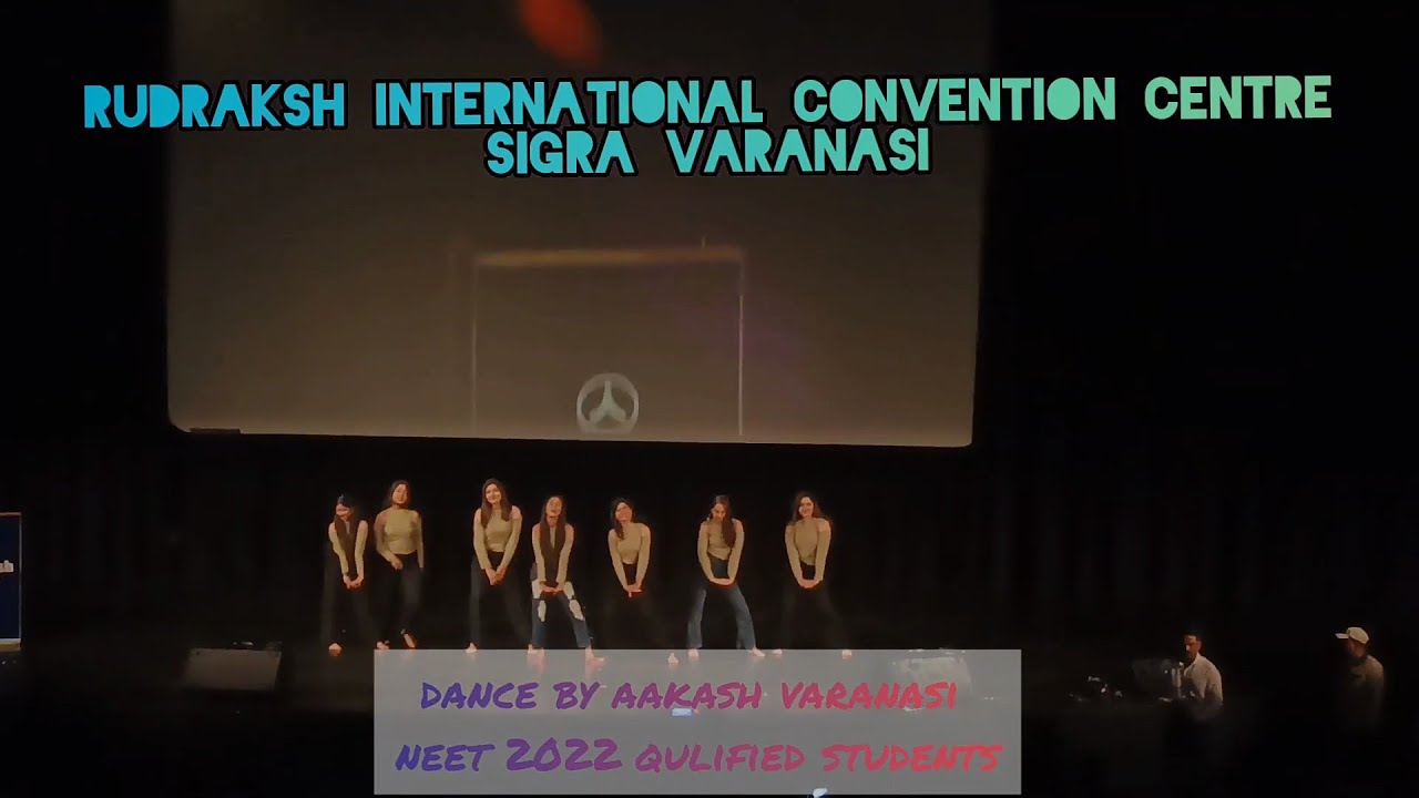 Aakash Varanasi Neet Toppers Dance,Rudraksh International Convention ...