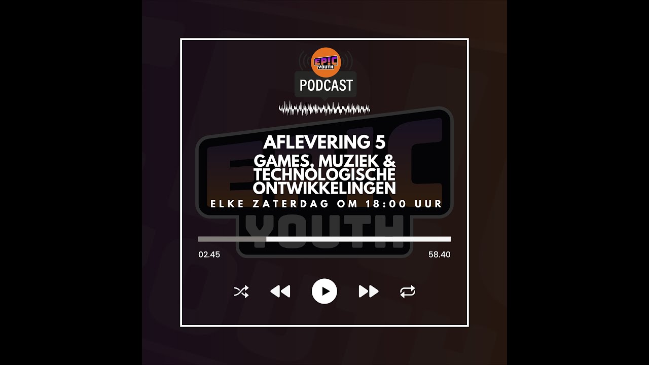E05 - Epic Podcast - Games, Muziek & Technologische ontwikkelingen - YouTube