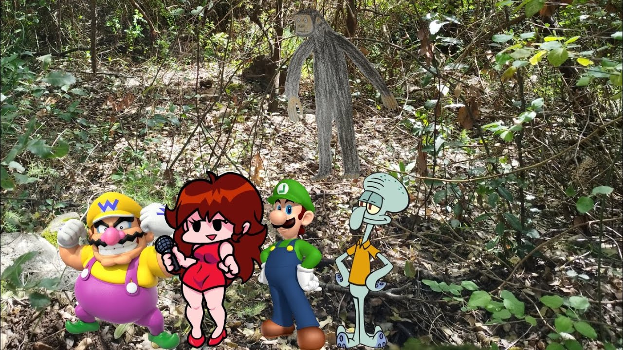 Wario, Girlfriend, Luigi & Squidward Dies By Australopithecus Afarensis ...