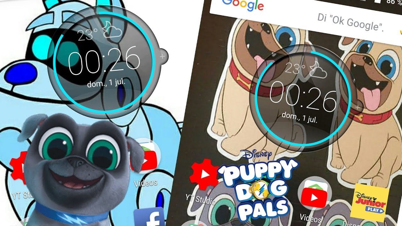 Puppy Dog Pals FONDOS de PANTALLAS PARA CELULARES - Bingo y Rolly ...