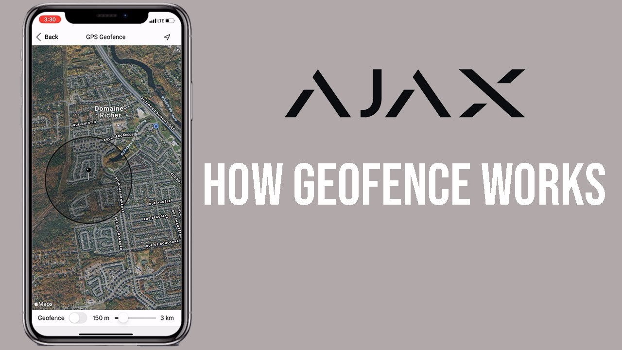Geofence in Ajax Alarm System: Understanding and Setting It Up - YouTube