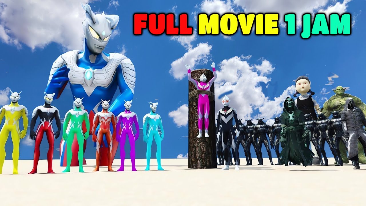 FULL MOVIE 1 JAM ULTRAMAN ZERO KUASA 7 NGAMUK ULTRAMAN CANTIK DICULIK ...