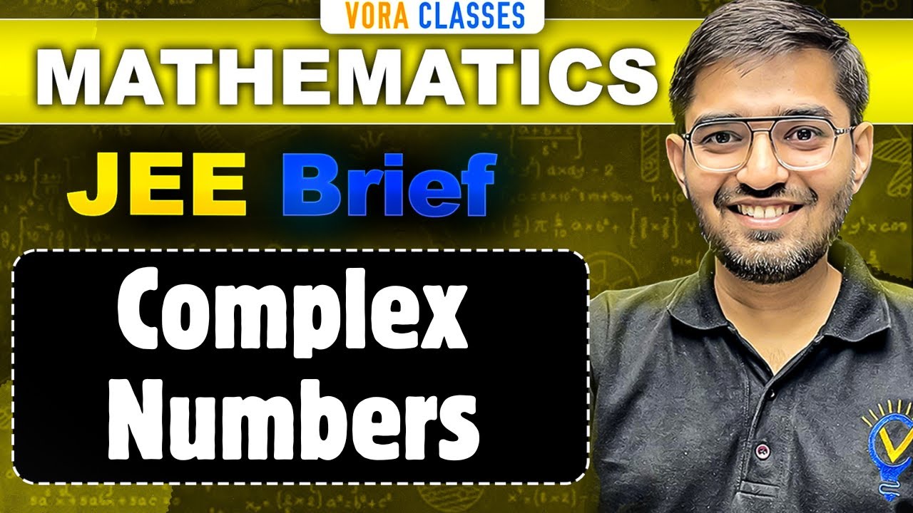 Complex Numbers in One shot for JEE Main and Advanced | Maths | Nishant ...